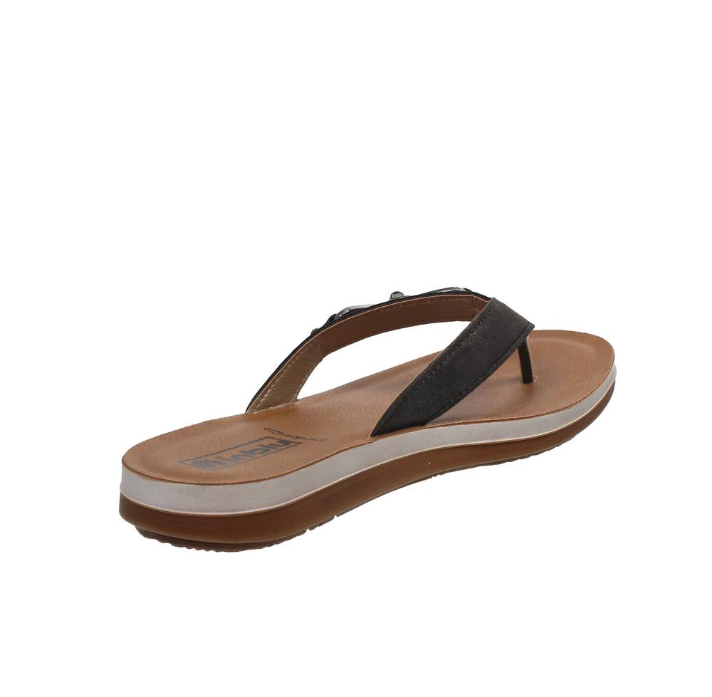 INBLU Ciabatte infradito nero Ciabatte Infradito Donna ZO000012