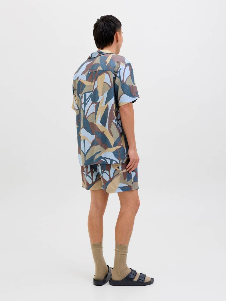 JACK & JONES Maui Swim Oceans Days fantasia Costumi da Bagno Uomo 12277556