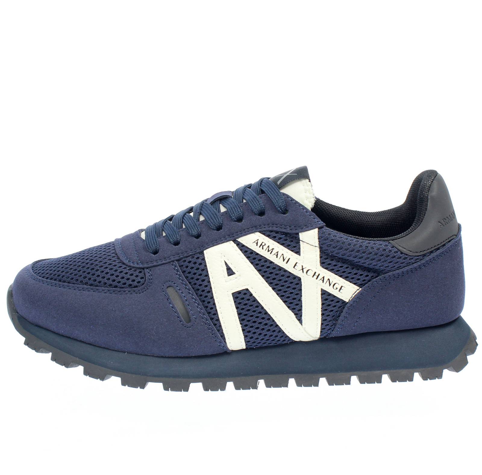 Armani Exchange Sneakers Basse Sneakers Homme 40 XUX169 bleu N151