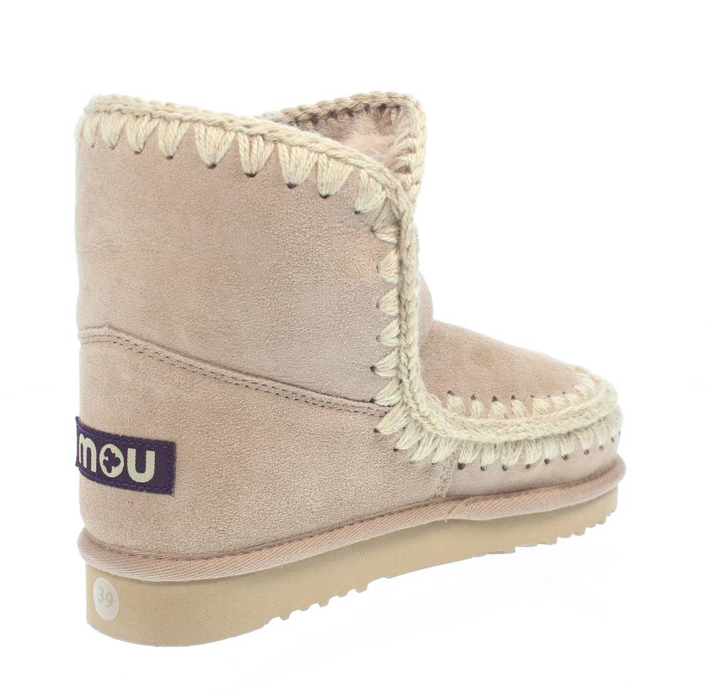 MOU Eskimo 18 - Stivaletti in Montone beige Stivaletti con Pelo Donna ...