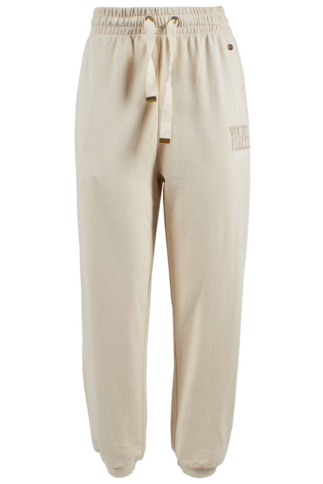 Yes Zee Pantalone In Felpa Sabbia - Taglia L Abbigliamento Donna Pantaloni